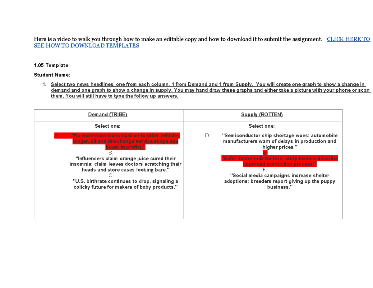 Copy of 1.05 template - here is the answer for this assignment - Here ...