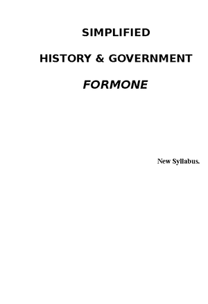 FORM 1 HOME-SCI Simplified Notes - HOME-SCIENCE NOTES FORM 1 SIMPLIFIED ...