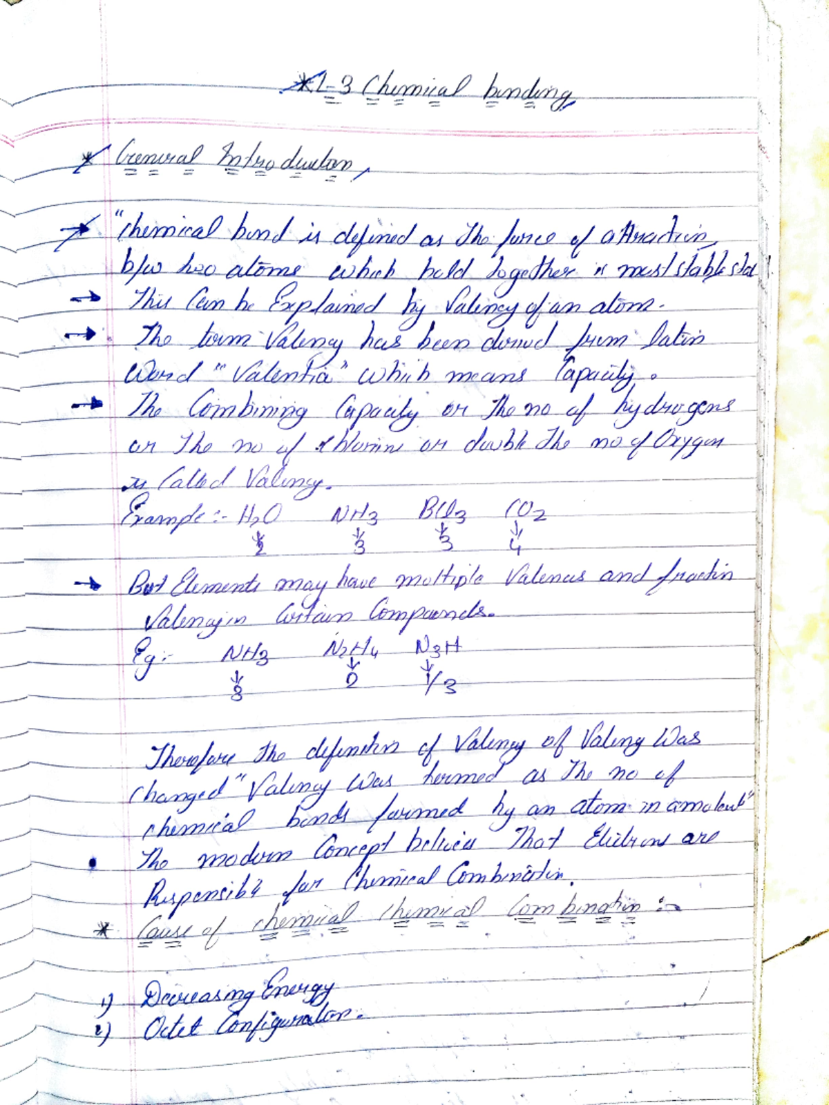 Chemical Bonding (Complete Notes with Example and Imp Formulas) - t ...