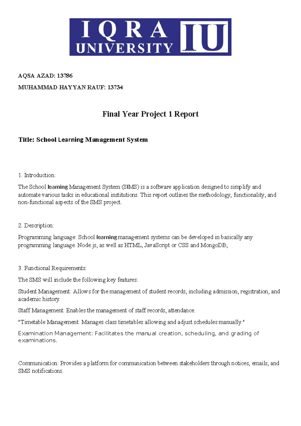 School Learning Management System FILE - Introduction: The School ...