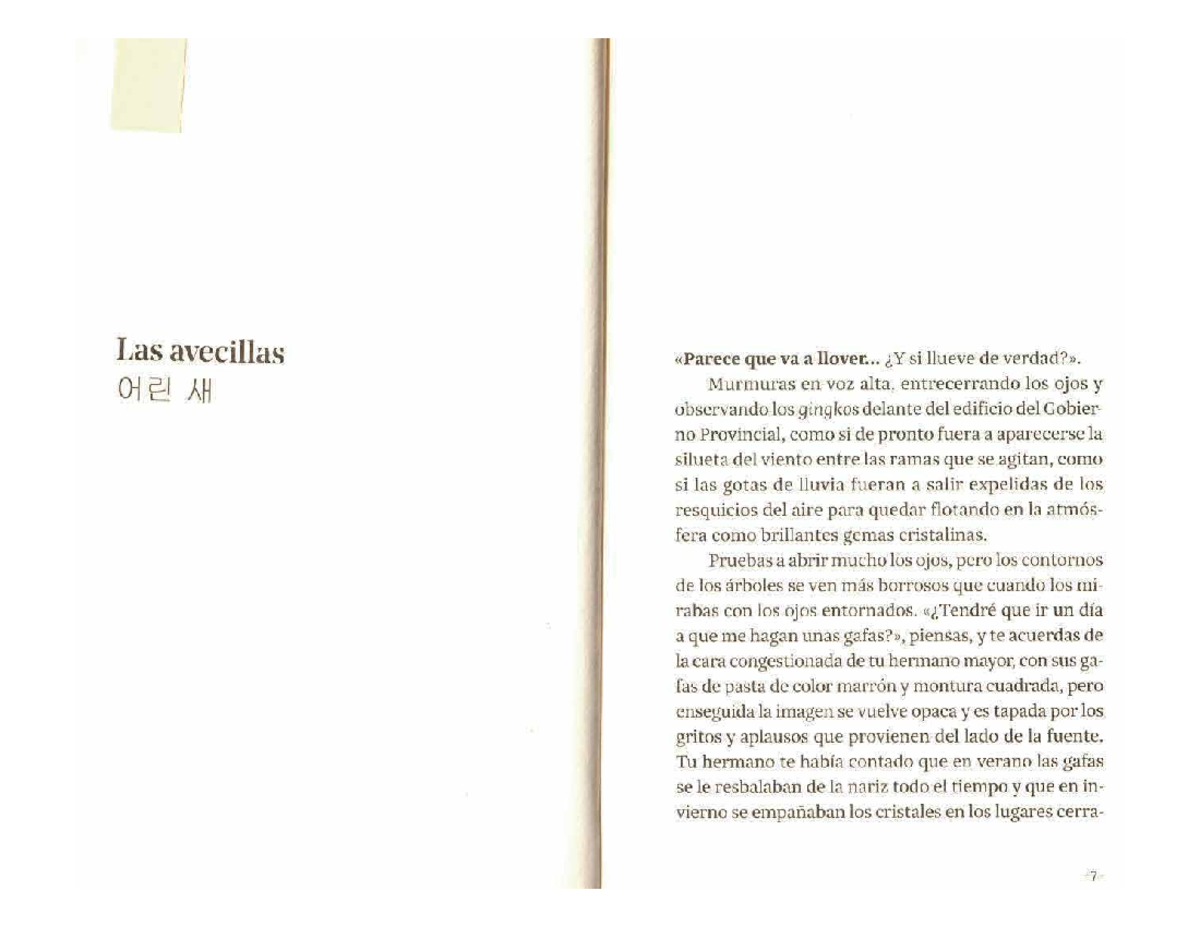 Las Avecillas - Lengua - Studocu