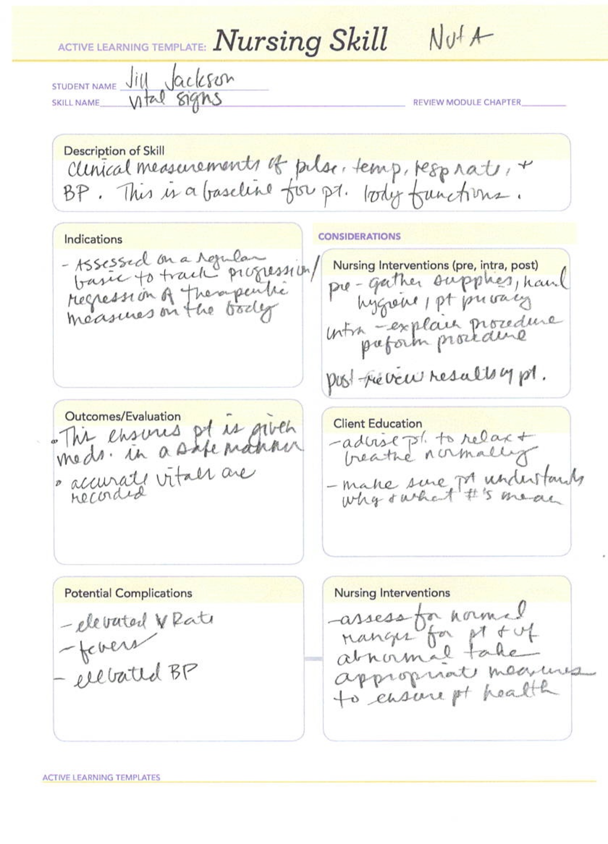 Nutrition a - NU 260 - Studocu