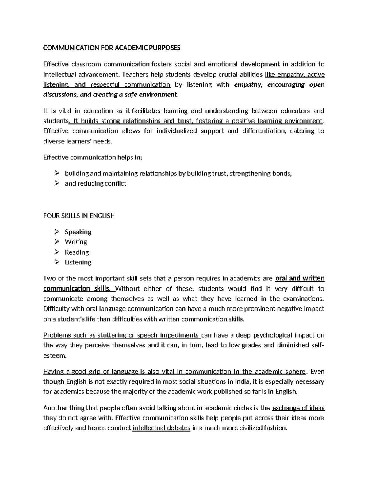 Communication-FOR- Academic- Purposes - COMMUNICATION FOR ACADEMIC ...