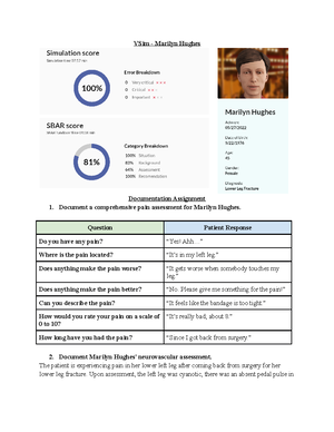 Doris Bowman VSim - Documentation & Guided Reflection Questions - VSim ...