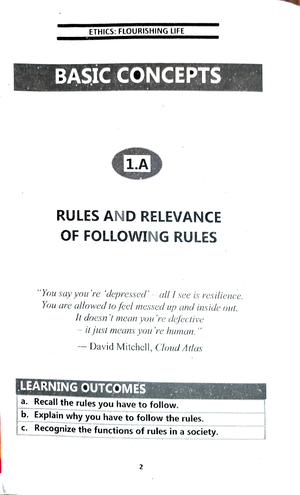 Lesson 11, 12 &13 Ethics - JUSTICE AND FAIRNESS: PROMOTING THE COMMON ...