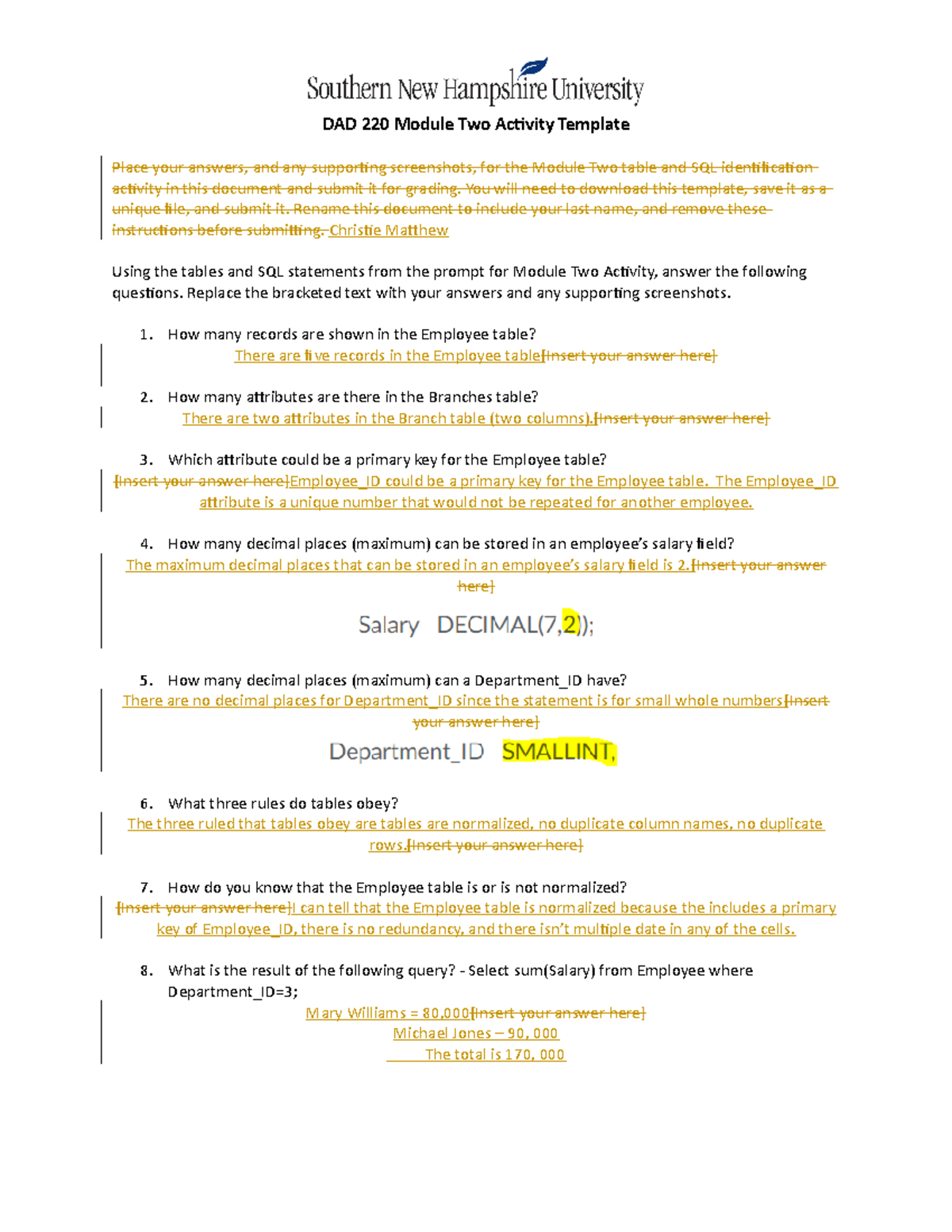 Module 2 Activity-DAD 220 - DAD 220 Module Two Activity Template Place ...