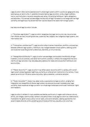 Final HOA - Summary Edrolo VCE Legal Studies Units 3&4 - 2020 Edition ...