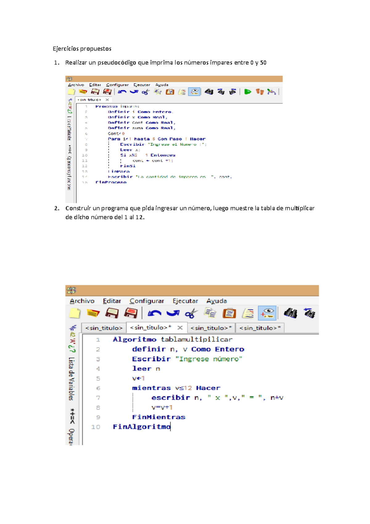 Tarea s12. algoritmo - Nota: 19 - Principios de algoritmos - UTP - Studocu