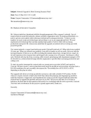 C768 Task 1 WGU - C768 Technical Communication, Task 1 Alexa R. Fisher ...