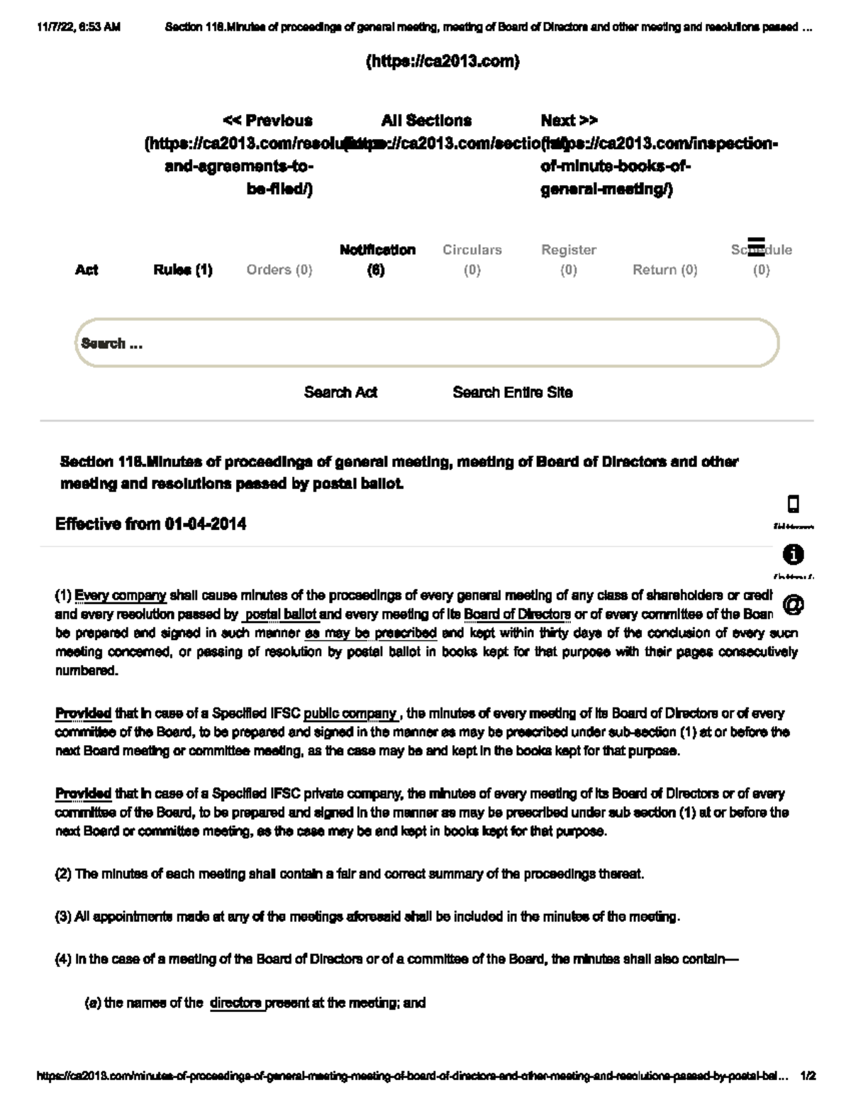 Section 118 - School of legal studies - Studocu