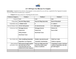 ACC 330 Module Seven .docx - Good afternoon senior manager! I am ...