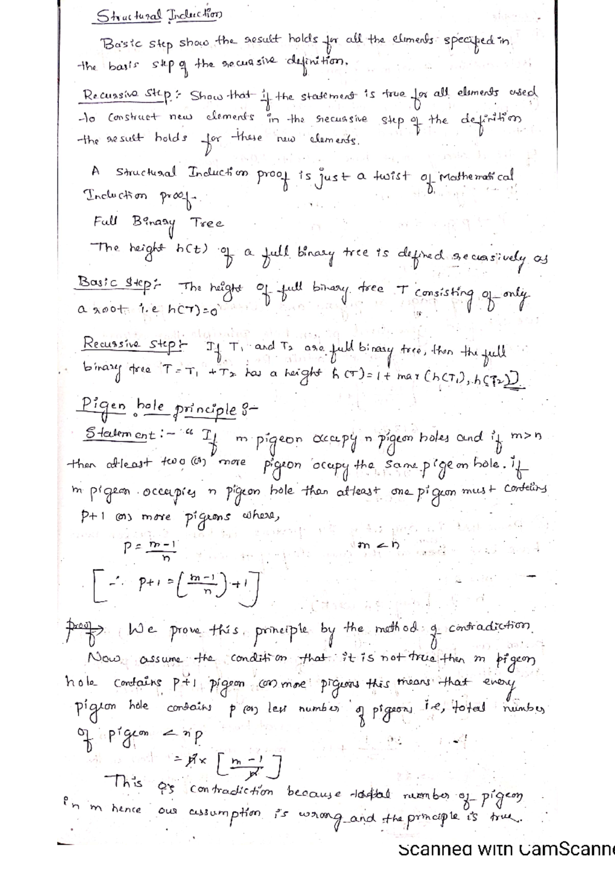 Maths notes 2 - DIRECT MATHS - Studocu