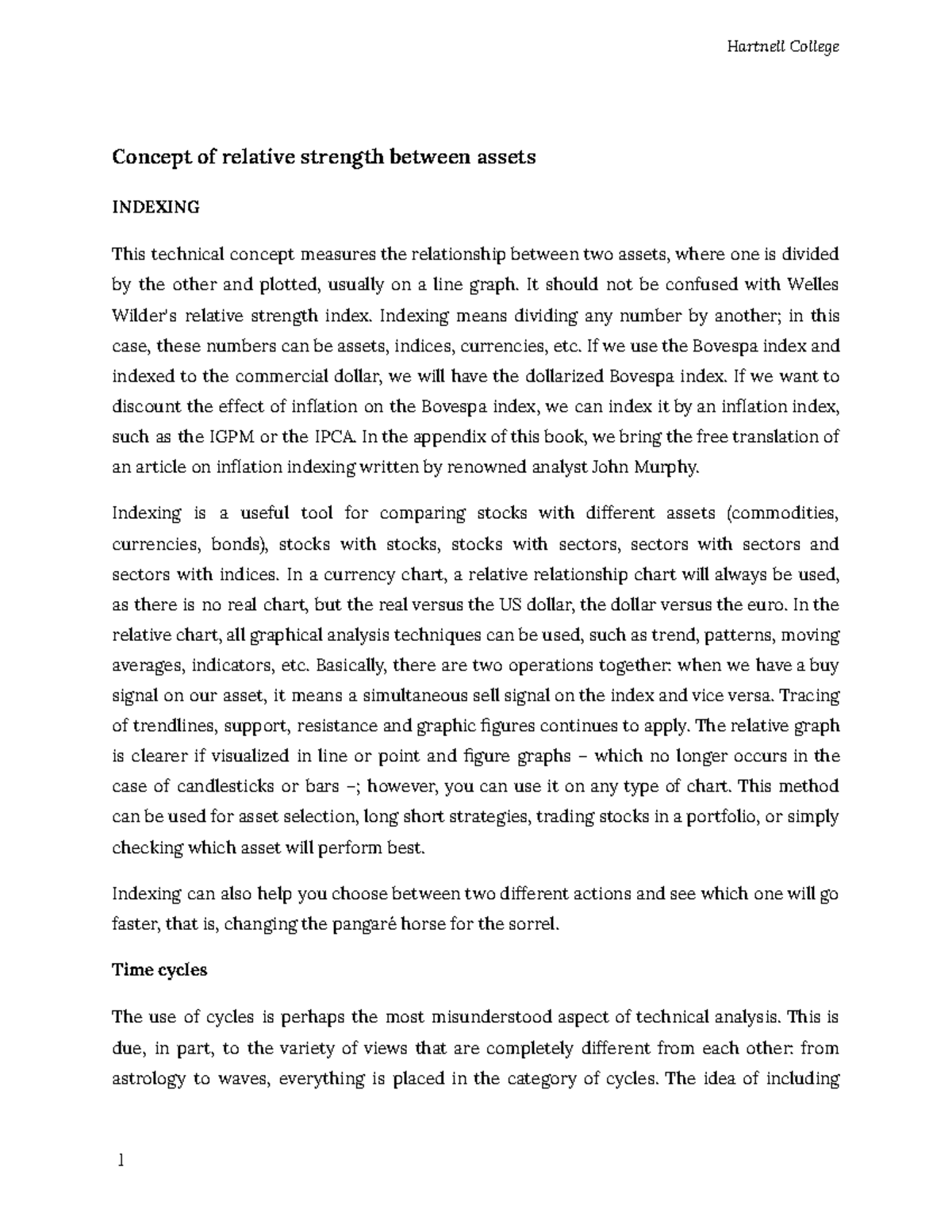 Relative strength between financial assets. - Concept of relative ...