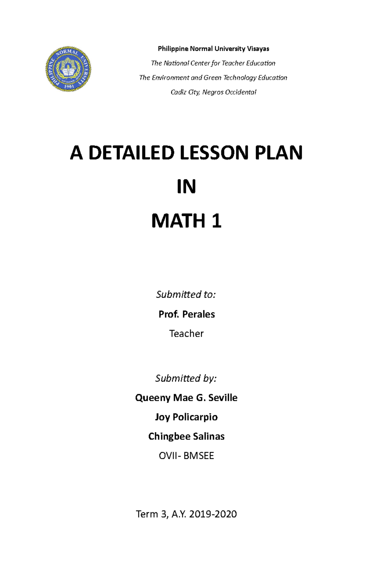 MTB-MLE MATH - You can use this as your lecture notes in Literary. Hope ...