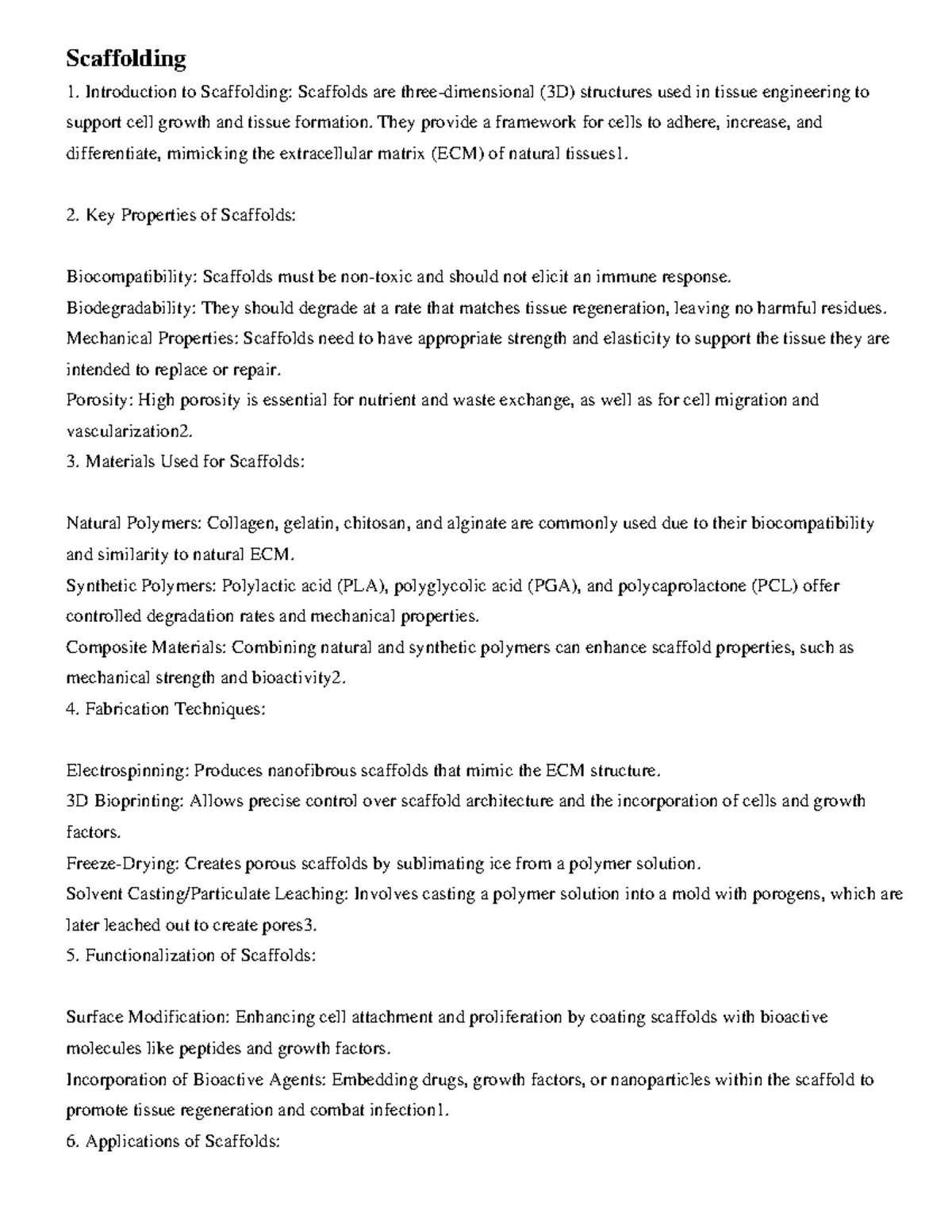 Scaffolds - SDFXN,BMNHGCBFSDAS - Scaffolding Introduction to Scaffolding: Scaffolds are - Studocu