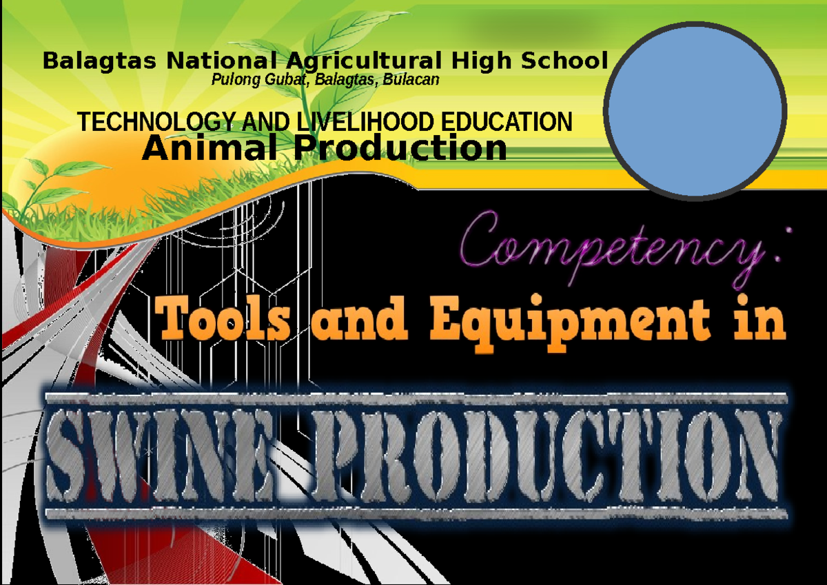 Animal production signage - Teaching and learning - Pulong Gubat ...