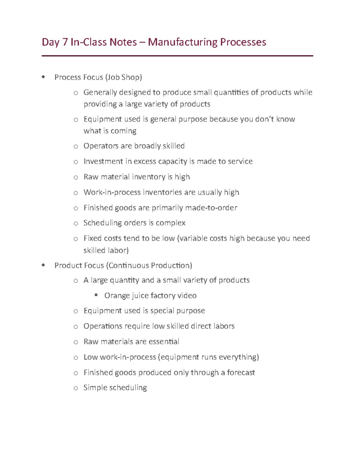 Day 7 In-Class Notes - Powerpoint Lectures - Day 7 In-Class Notes ...