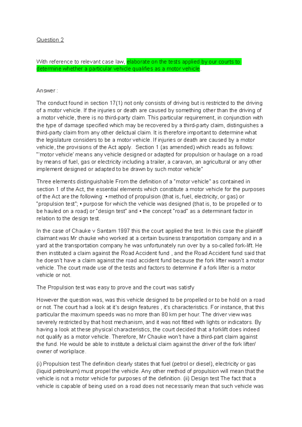 Third party study guide Questions & Answers - Question 2 With reference ...