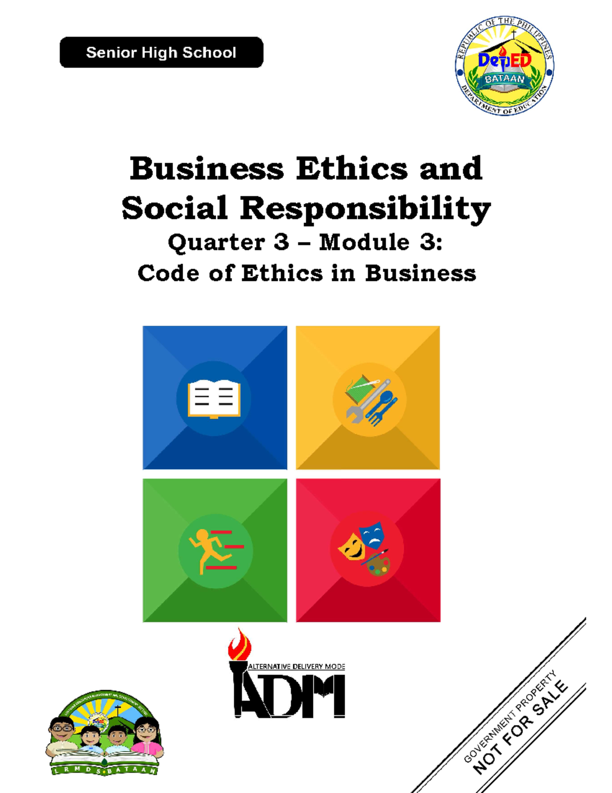 Bus ethics q3 mod3 Code-of-Ethics-in-Business final-for-students ...