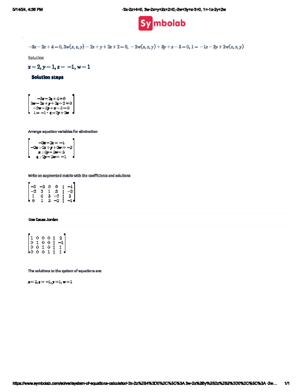Gaussjordan - gauss jordan - Intro to Industrial Engineering - Studocu