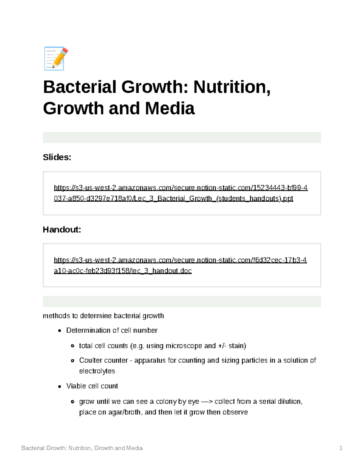Bacterial growth - Ë Bacterial Growth: Nutrition, Growth and Media ...