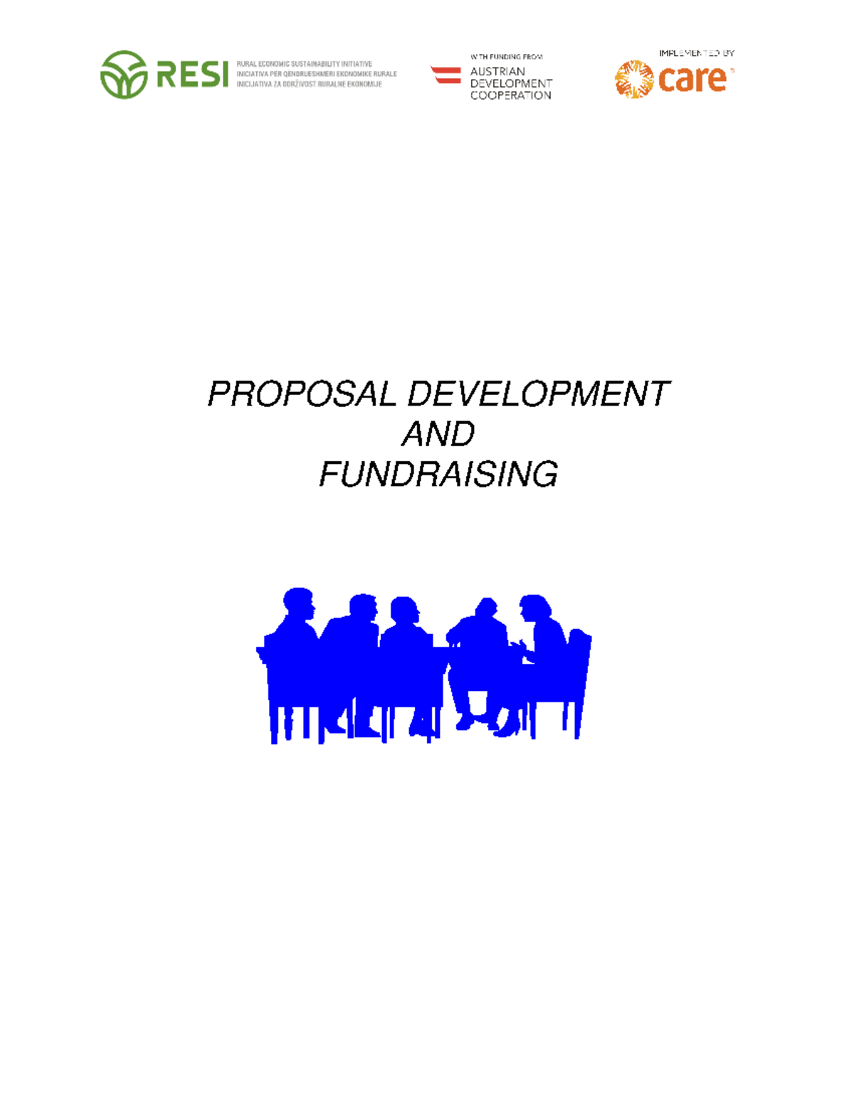 Fundraising Concept Proposal - PROPOSAL DEVELOPMENT AND FUNDRAISING WE ...