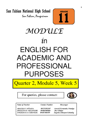 5Q4 Module 1 WEEK1 RWS11 AfniñALGA 2021-2022 - 11 READING AND WRITING ...