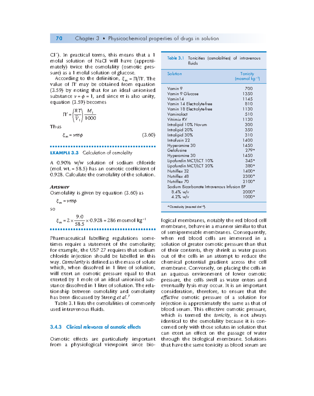Physicochemical Principles of Pharmacy III-10 - Cl 0 ). In practical ...