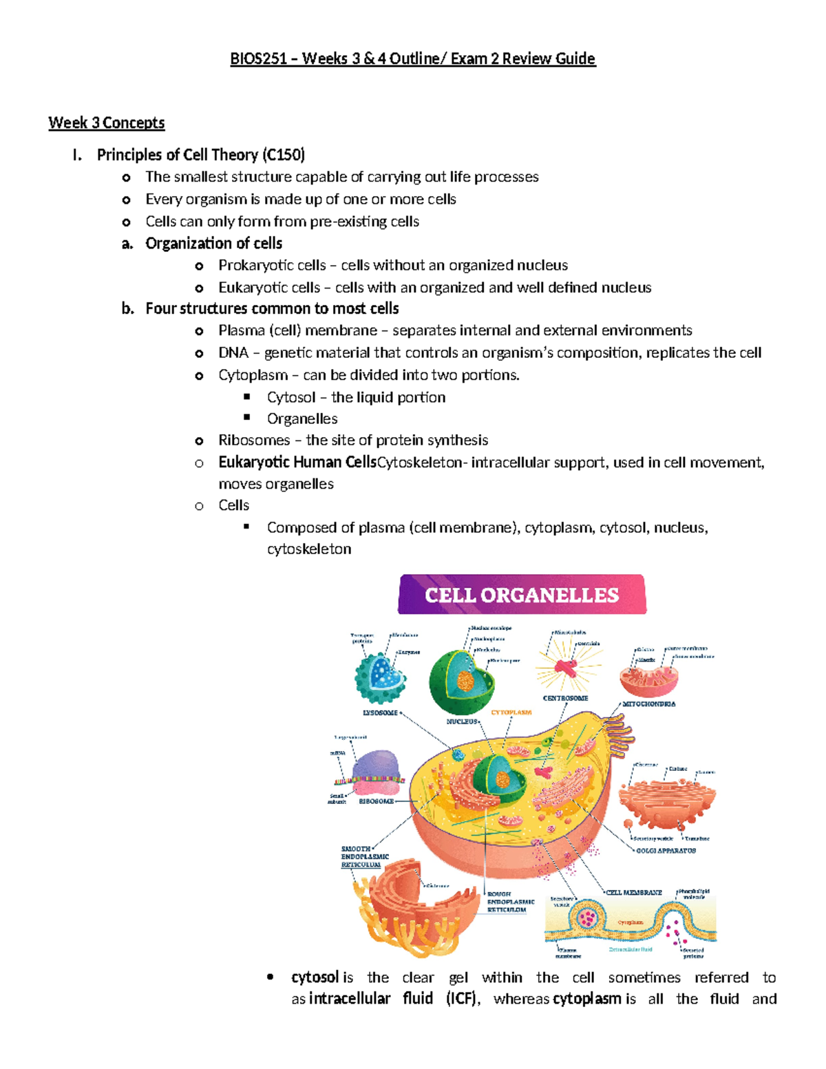 BIOS251 Weeks 3-4 Outline-Review-1-1 - BIOS251 – Weeks 3 & 4 Outline ...