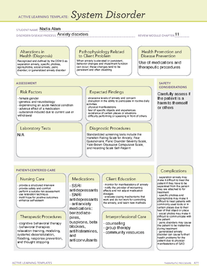 Montgomery College Nursing Simulation Instructions- Eating Disorders ...