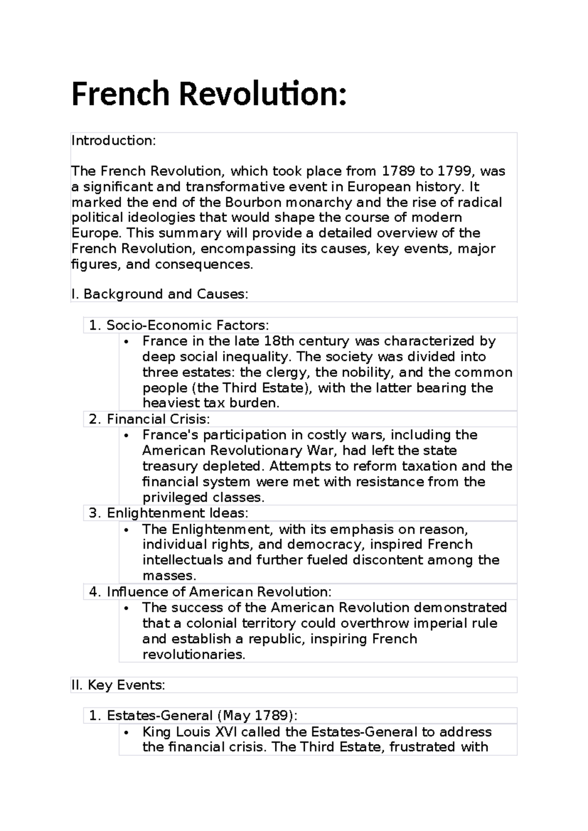 French Revolution - history - French Revolution: Introduction: The ...