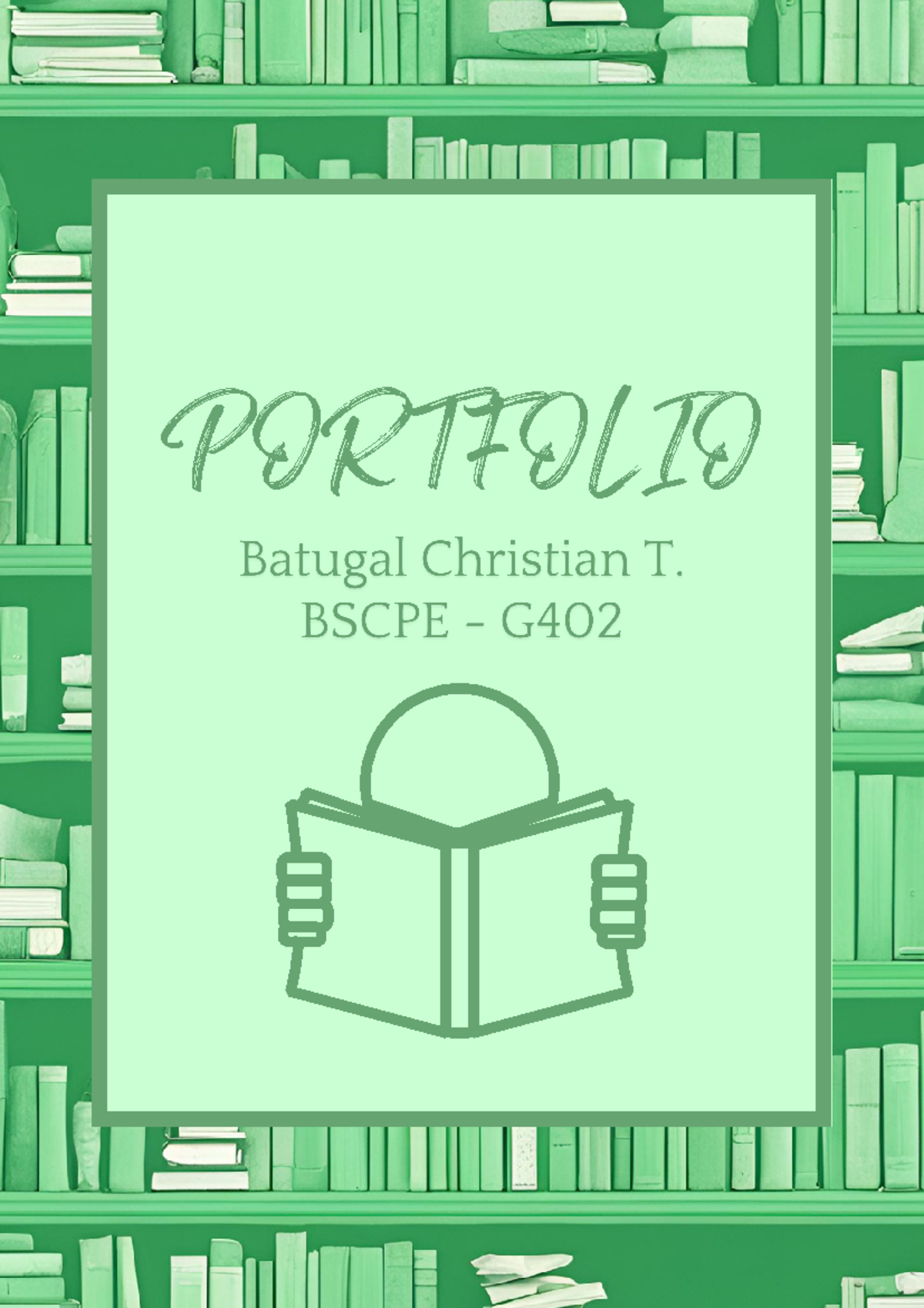 Greatbooks Portfolio - Computer Engineering - PORTFOLIO - Studocu