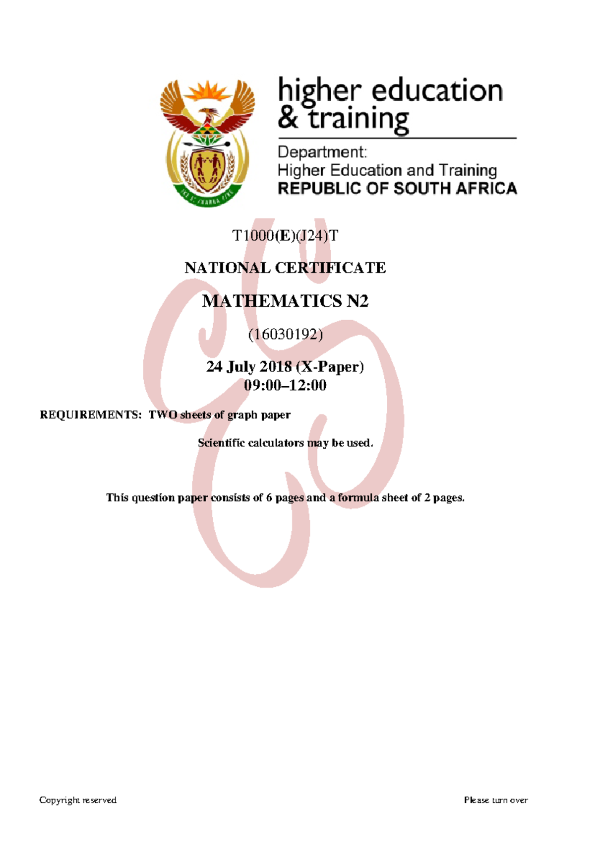 Maths N2 previous QP - Copyright reserved Please turn over T1000(E)(J24 ...