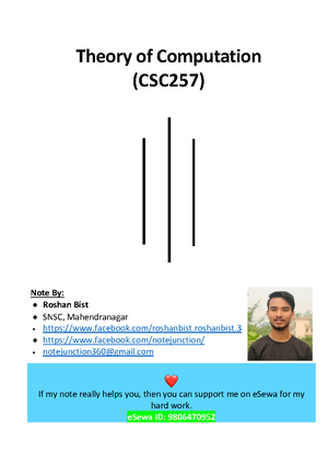 Unit 1 - Introduction To Compiler - Computer Science - Studocu