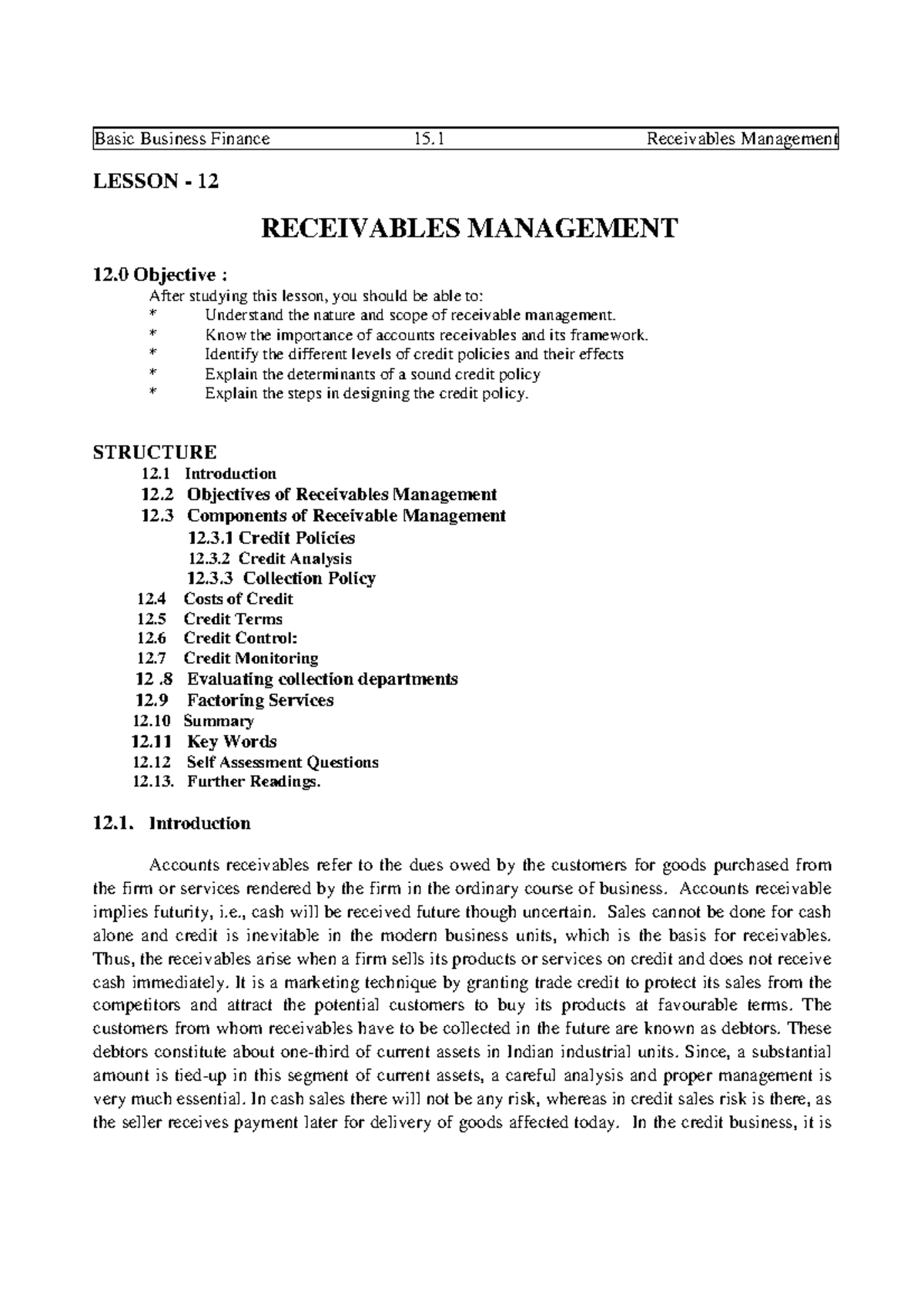 Receivables management - Know the importance of accounts receivables ...