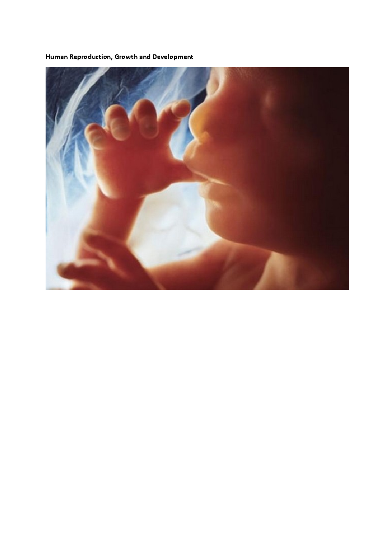 Unit 7 assessment new - unit 7 assignment - Human Reproduction, Growth ...