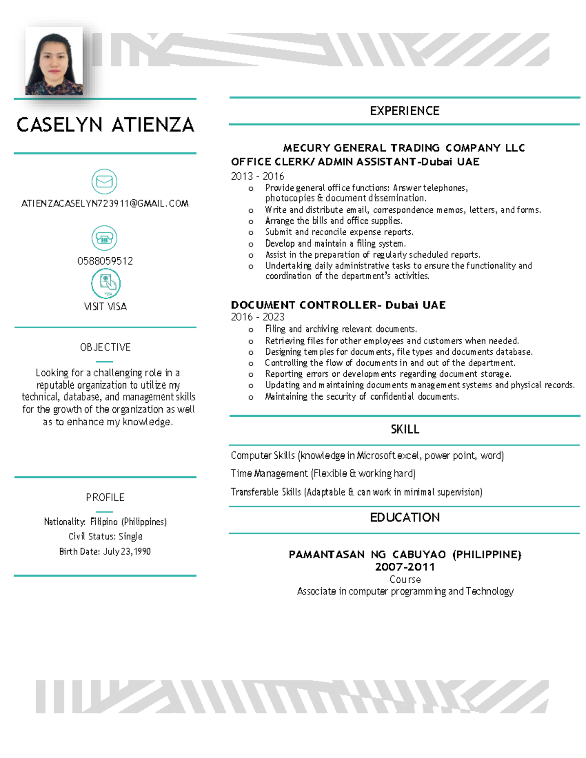 Caselyn Atienza Cs604 Operating Systems Caselyn Atienza Atienzacaselyn723911gmail 