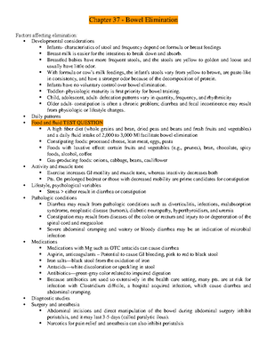 Bowel elimination for adult - ACTIVE LEARNING TEMPLATES THERAPEUTIC ...