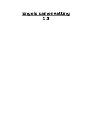 Engels Grammatica - Inhoudsopgave Present - Studeersnel