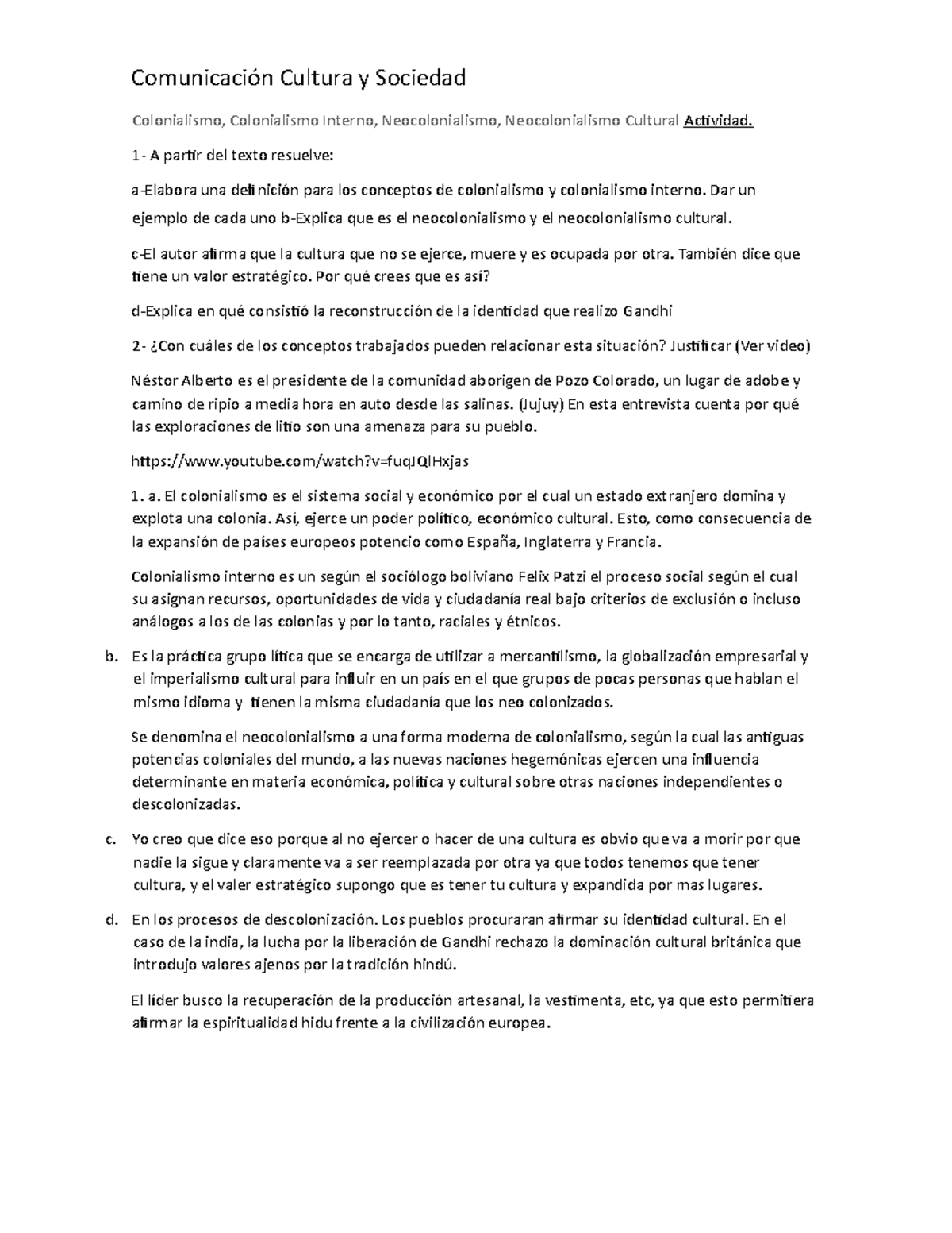 T P N°4 Cultura Comunicacion Y Sociedad Aria Comunicación Cultura Y