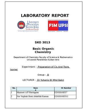 Laporan Pengurusan Kokurikulum KPC - LAPORAN PENGURUSAN KOKURIKULUM KOD KURSUS : KPC 3011 NOMBOR ...