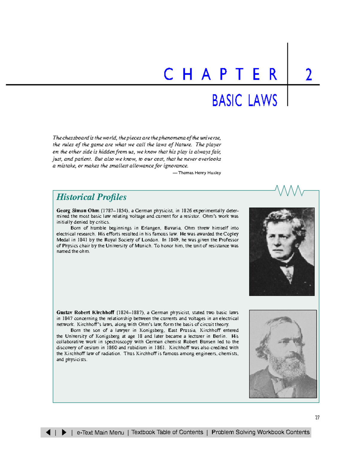 Basic Laws Of Physics - 27 CHAPTER BASICLAWS 2 The chessboard is the ...