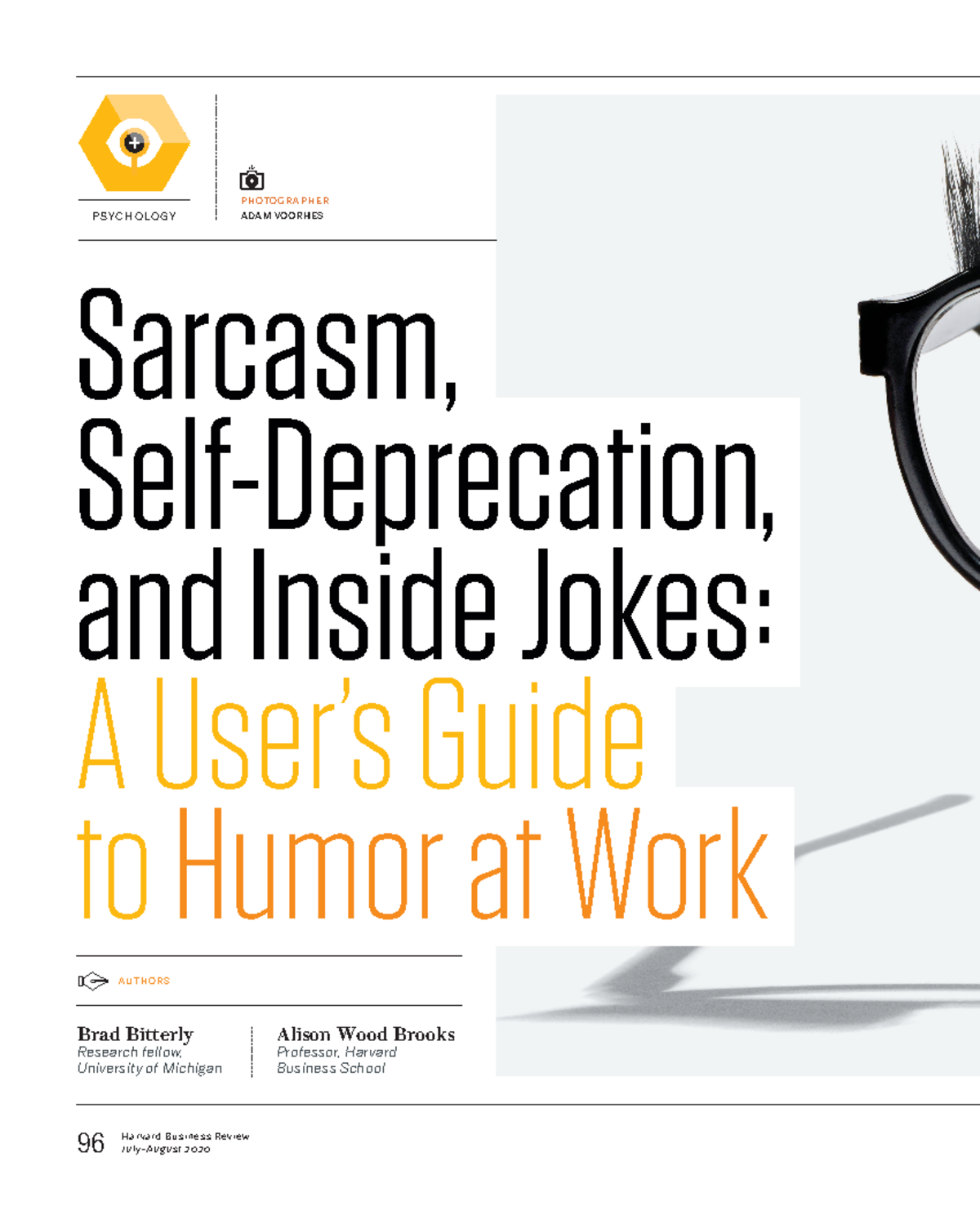 Humor at work - P S YC H O L O GY A U T H O R S Sarcasm, Self ...