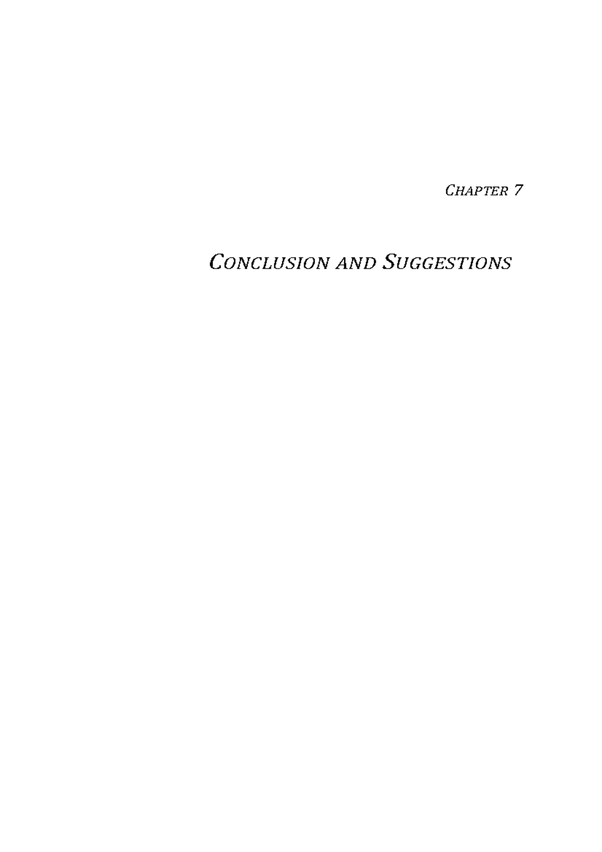 13 chapter 7 - law - CHAPTER 7 CONCLUSION AND SUGGESTIONS Conclusion ...