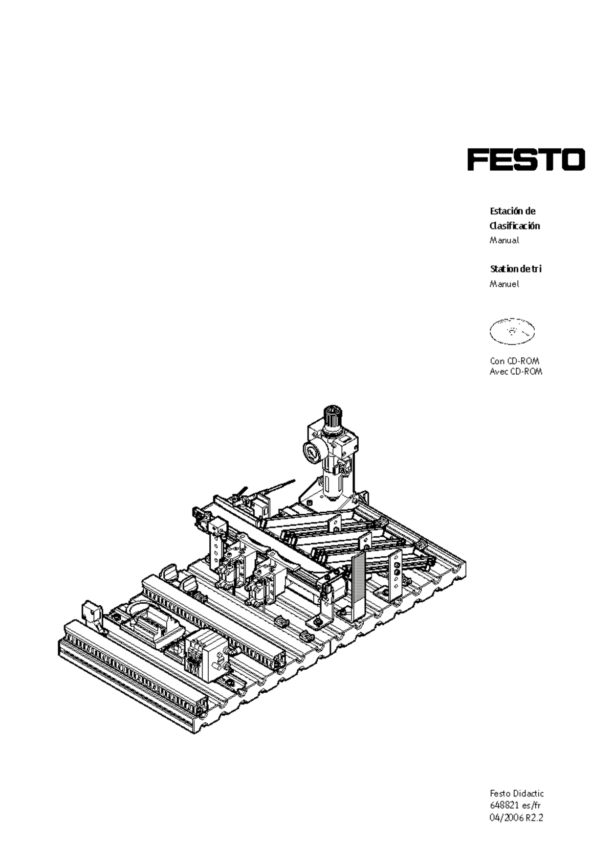 648821 esfr v2 - MESA FESTO - Festo Didactic 648821 es/fr 04/2006 R2 ...