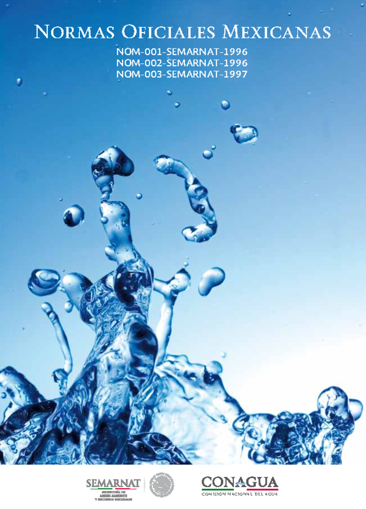 NOM 001 002 003 Semarnat - comisión nacional del agua Normas Oficiales Mexicanas NOM-001 ...