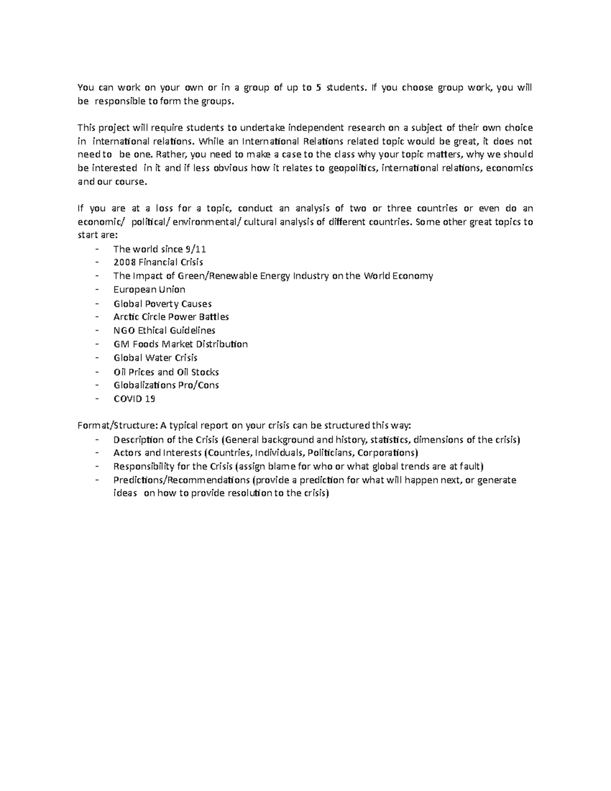 sample of a Group assignment which is for principle of Freight - You ...