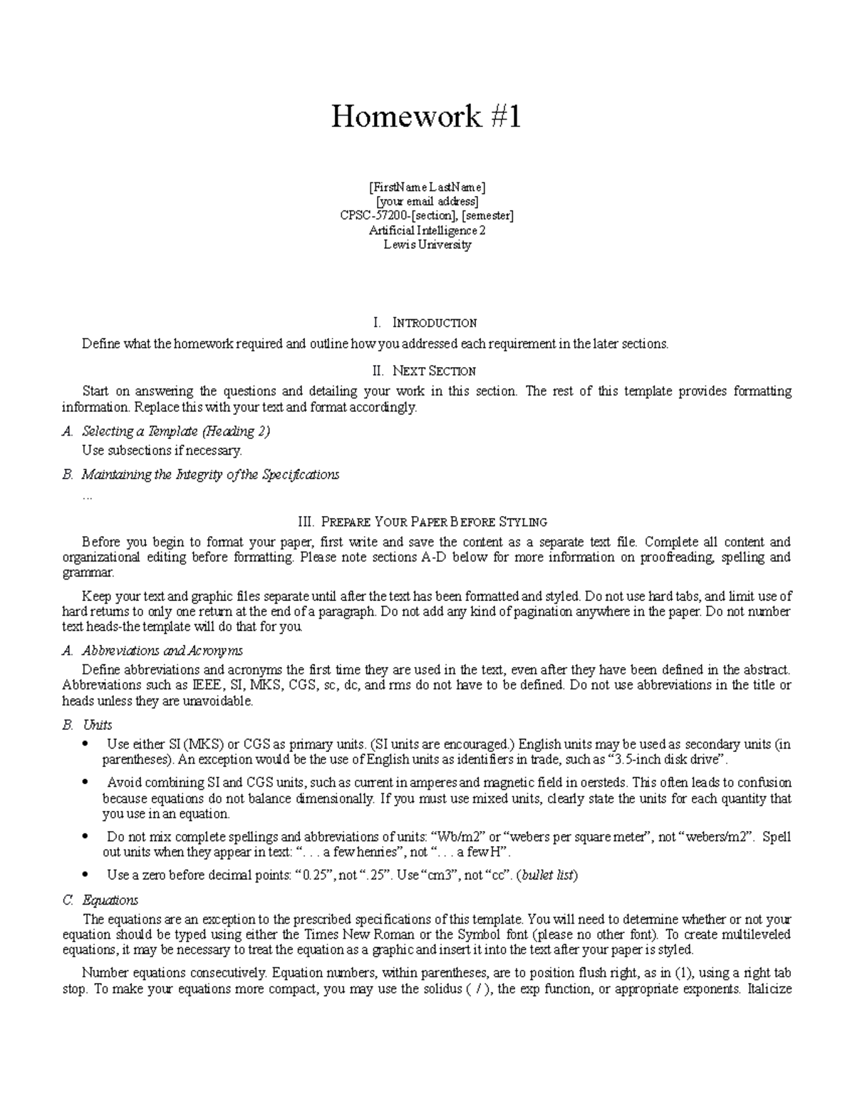 CPSC-57200 Written Assignment Template - Homework [FirstName LastName ...