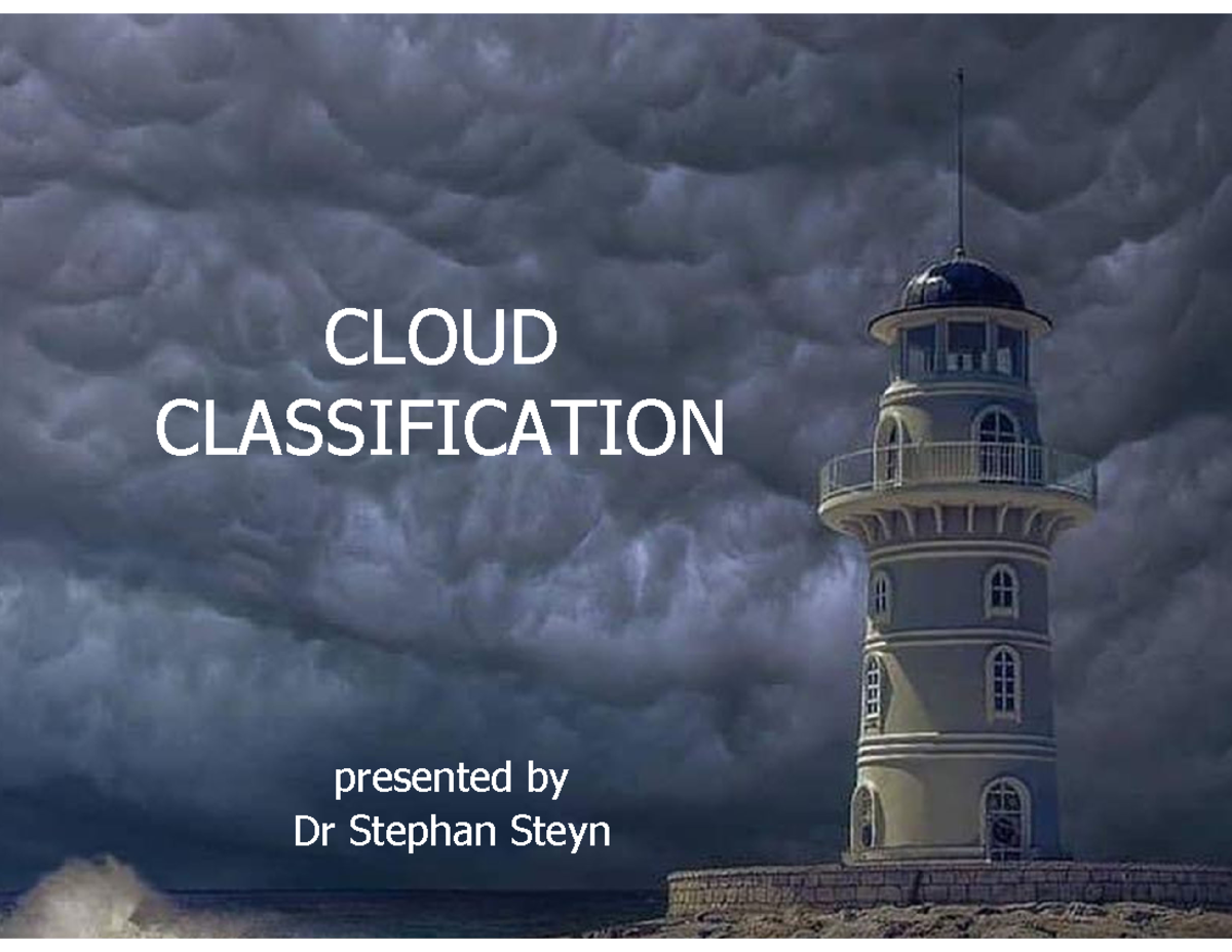 Cloud Classification 2023 231009 220456 - CLOUD CLASSIFICATION ...