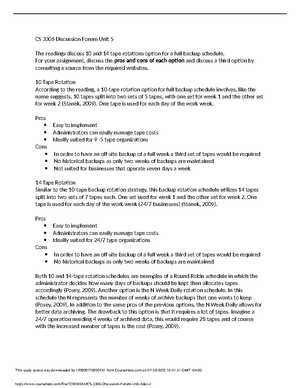 Learning Journal CS 3306 UNIT 5 - Learning Journal Unit 5 On the 12-18 December, 2019 Section 1 ...